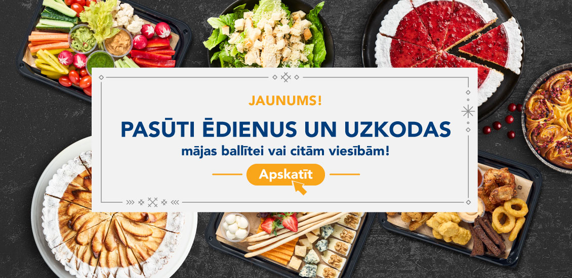 LIDO ēdienu piegāde | Ēdienu, pusdienu piegāde Rīgā